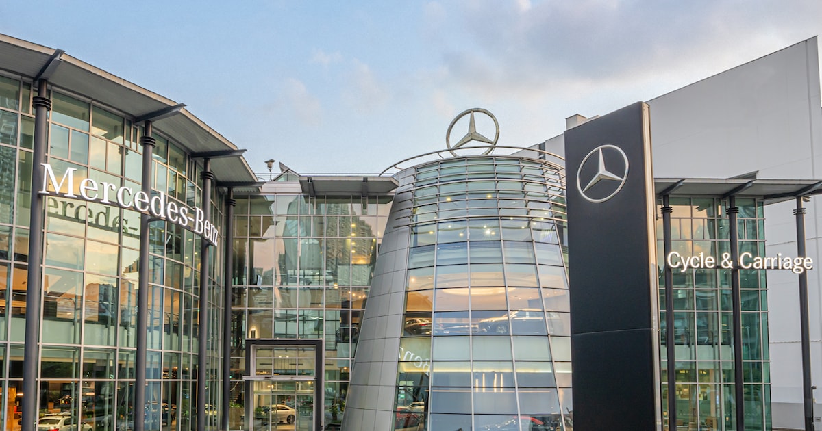 The Mercedes-Benz Center Singapore